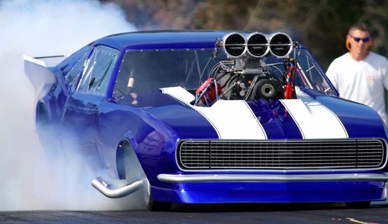 Gas cylinders that give pro racers a boost on the track